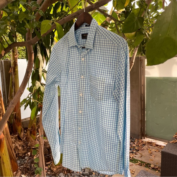 Spatoro Napoli | Shirts | Spataro Napoli Checkered Long Sleev Dress ...